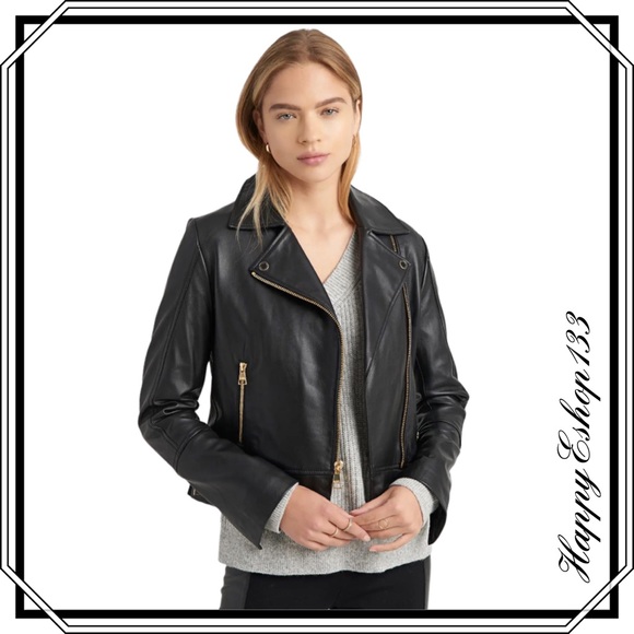 Karl Lagerfeld | Jackets & Coats | Karl Lagerfeld Paris Womens Moto ...